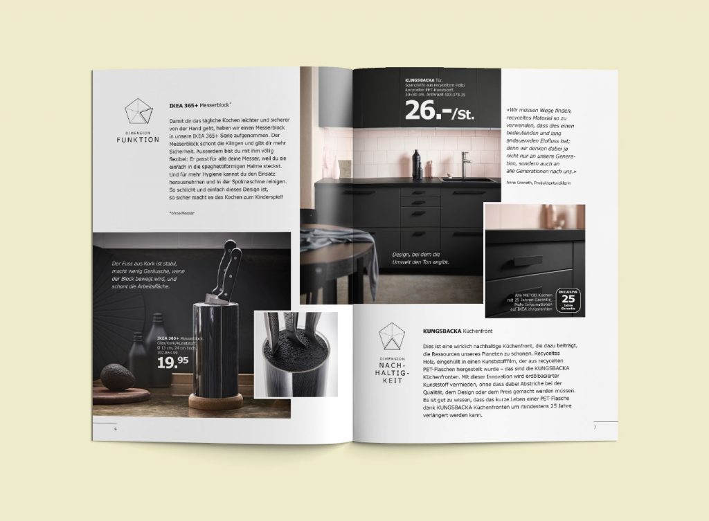 IKEA Selfmailer Booklet – Marion Kaehler / Grafik Design Portfolio